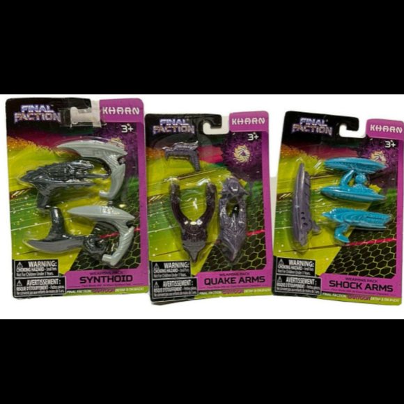 Final Faction | Toys | Final Faction Kharn Weapons 6 Complete Series ...